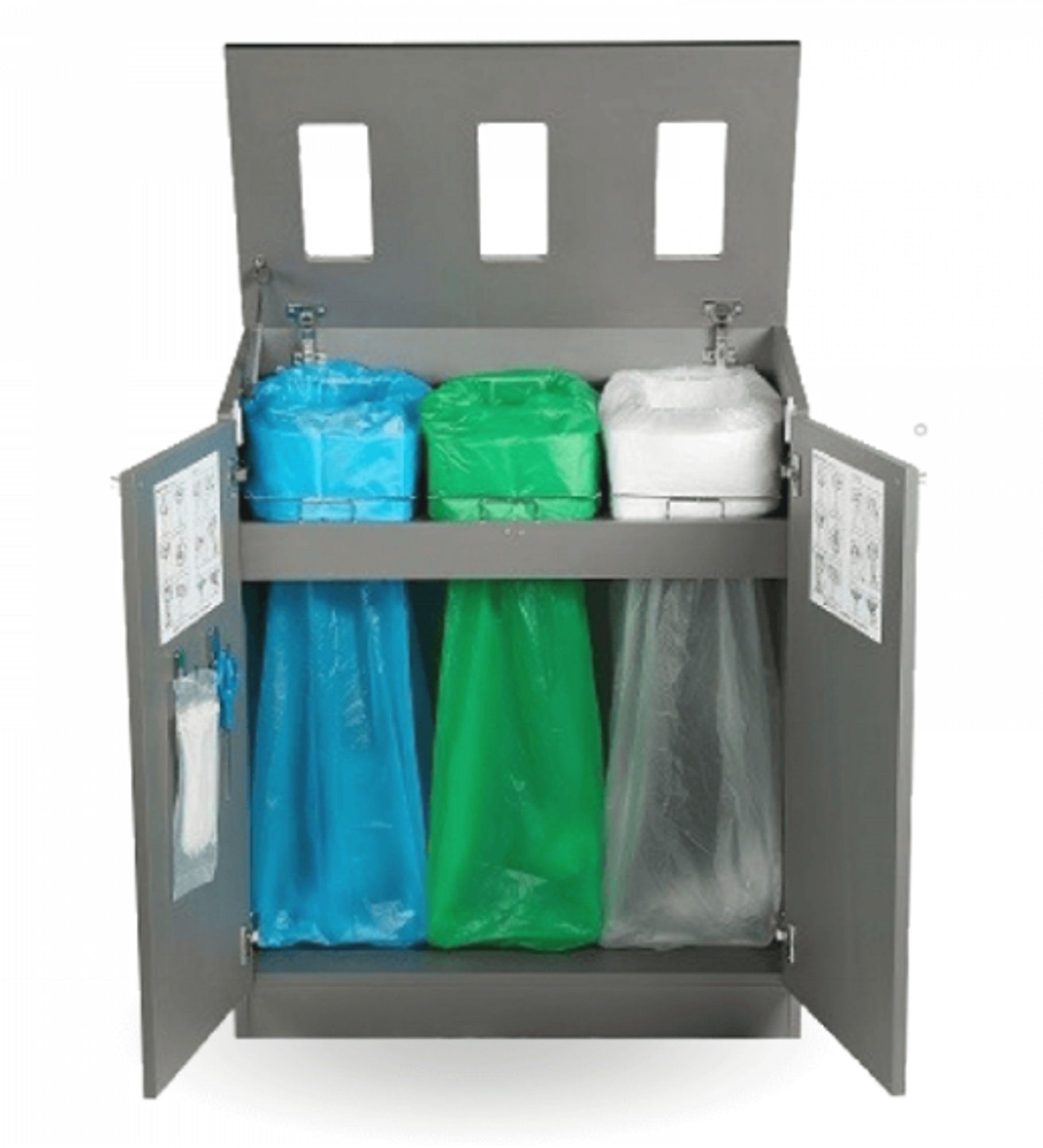 Paxxo skápur 3 hólfa grár - Tandur hf.